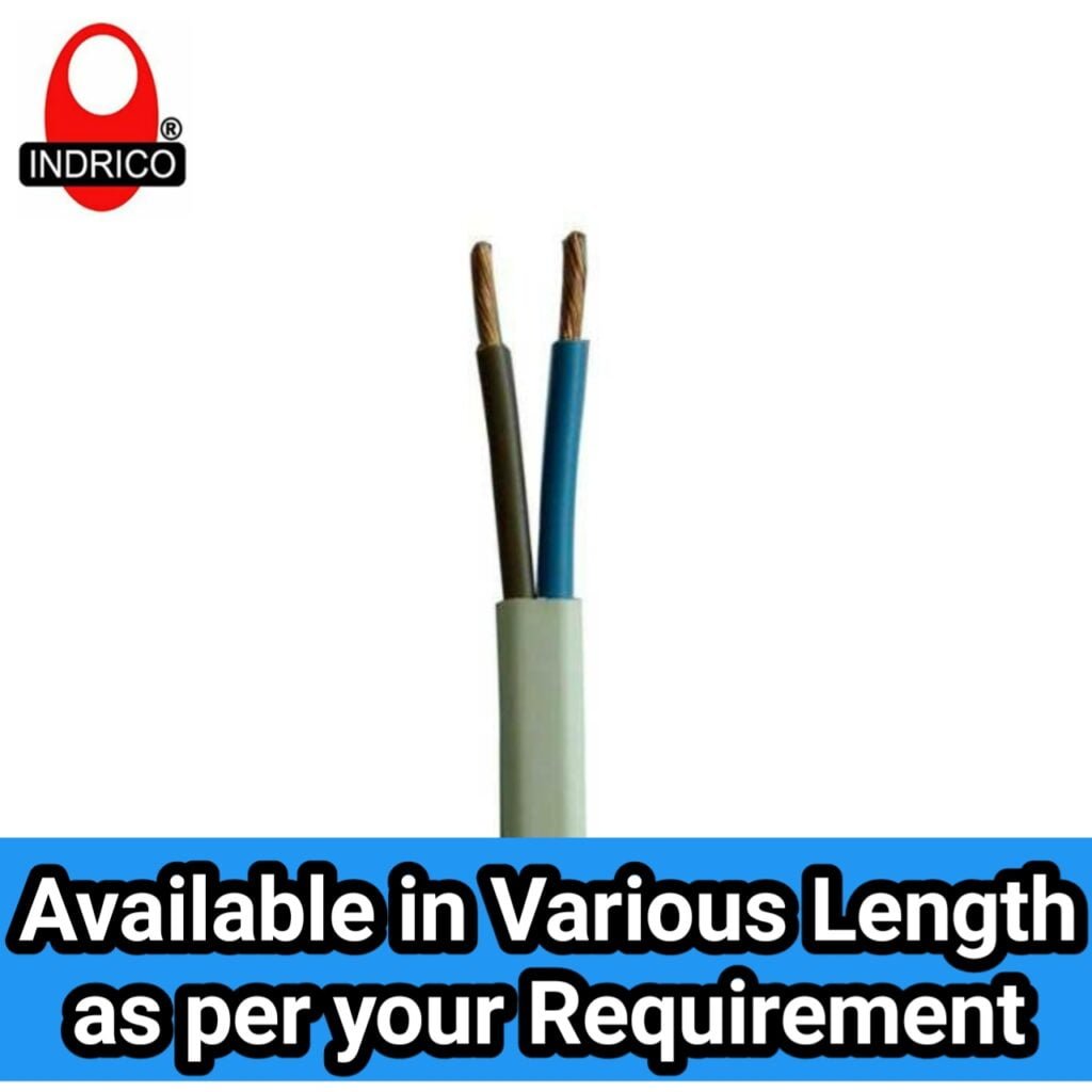 INDRICO® 1 mm 2 Core Flat Copper Wire - INDRICO®