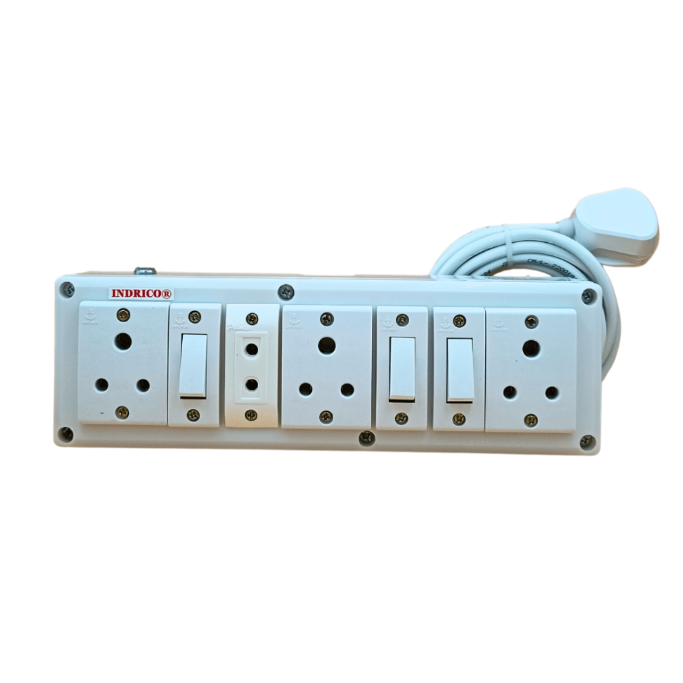 INDRICO 6 Amp to 16 Ampere Converter Socket for Big Size 16 Ampere Plug ...