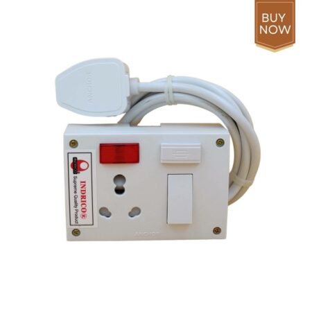INDRICO 16A Combined Electric Multi Outlet Board with Fuse Indicator ...
