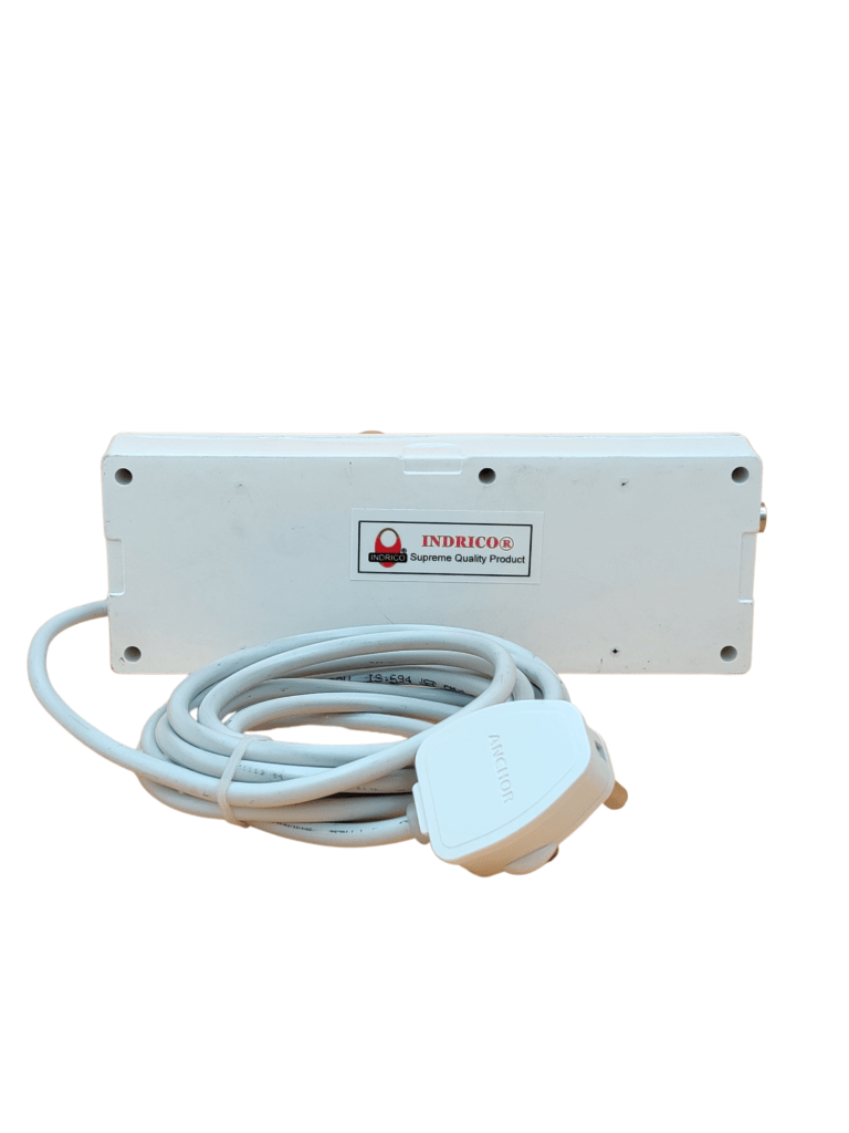 INDRICO Junction Box with Individual Switch 3+3 (Max. rating 1200W) PVC ...