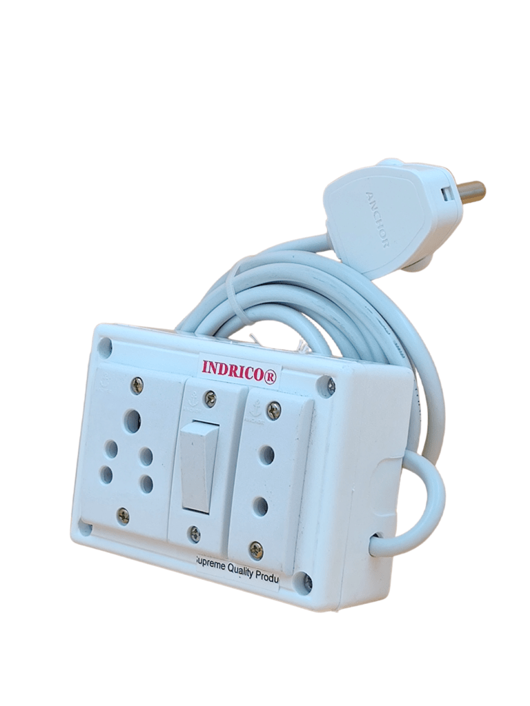 INDRICO Electrical Junction Box with Switch and Long Wire (Max. rating ...