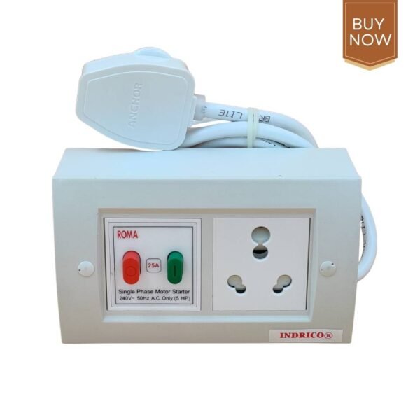 INDRICO Electric Extension Board with 15A/16A/20A Sockets and 16A/20A ...