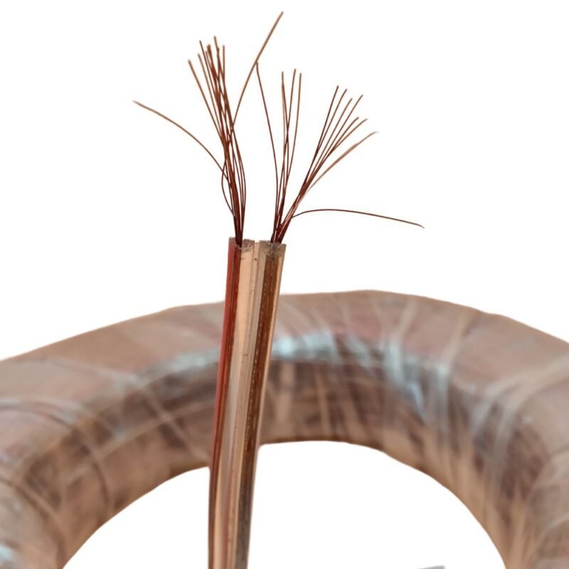 INDRICO Speaker Wire, Oxygen-Free Copper, Two Conductors, Audio Speaker ...